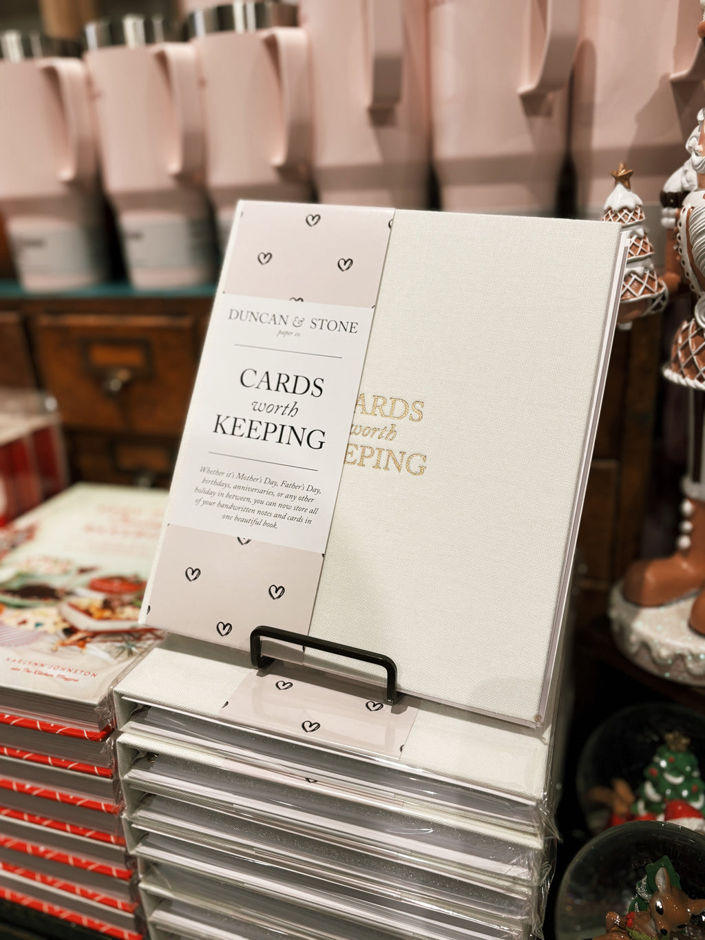 Duncan & Stone - Cards Worth Keeping Journal | Card Organizer Book: Wh ...