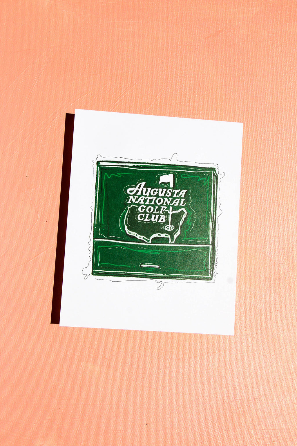 Augusta National Matchbox Print – citysupplyfayetteville