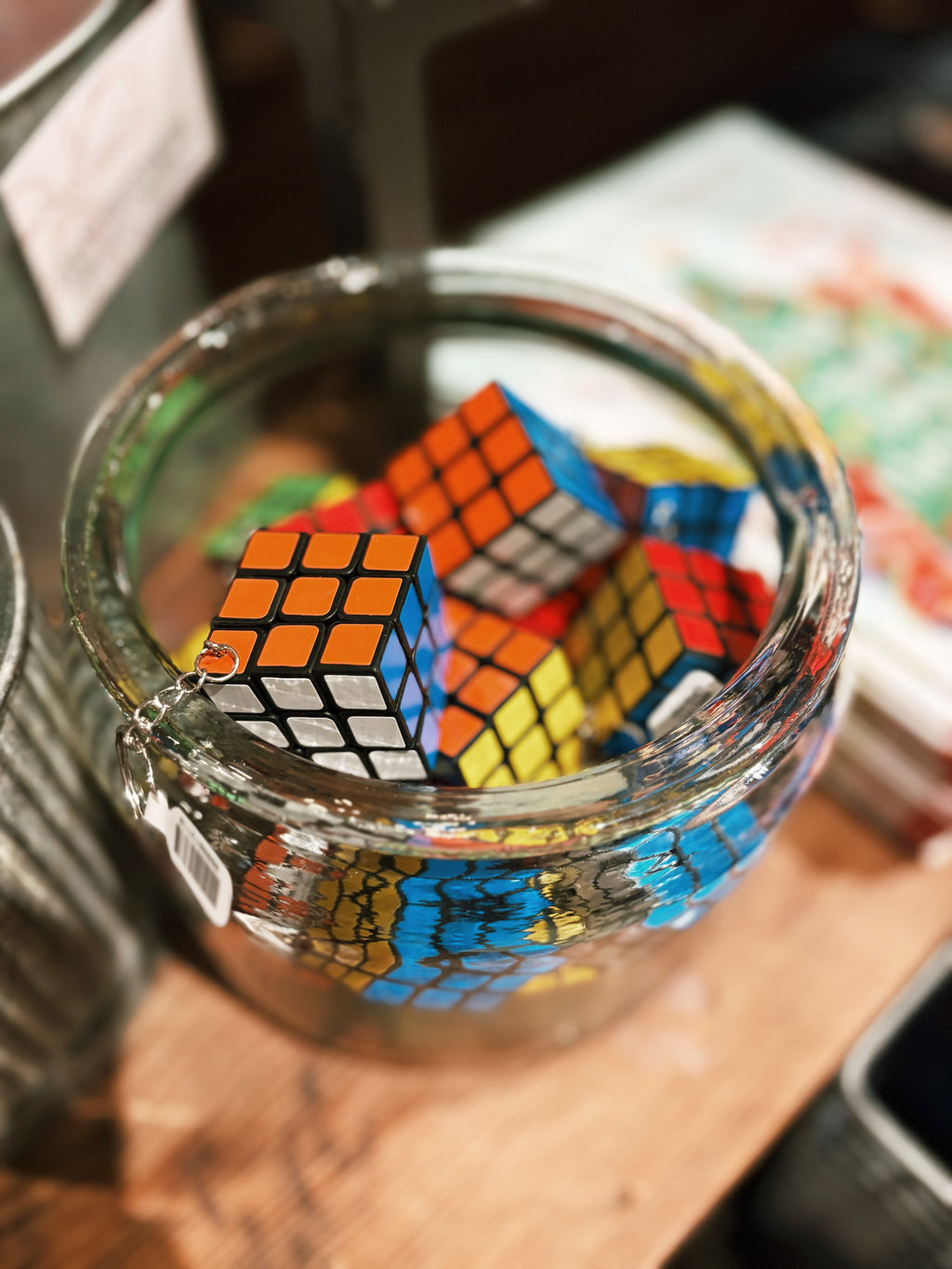 Mini Magic Cube Key Chain – citysupplyfayetteville
