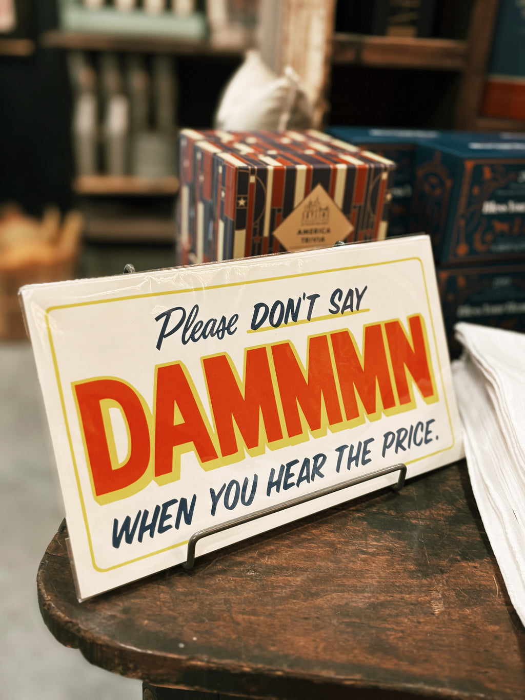 Please Don't Say DAMMMN- 6" x 11" Print – citysupplyfayetteville