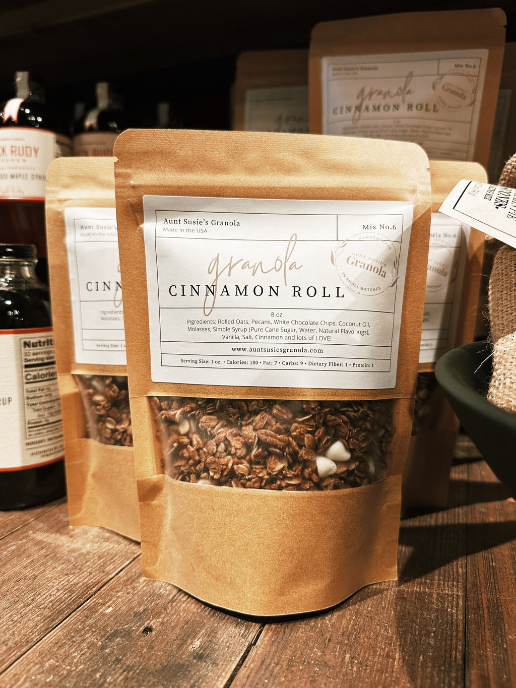 AUNT SUSIE’S GRANOLA: Cinnamon Roll Granola – citysupplyfayetteville
