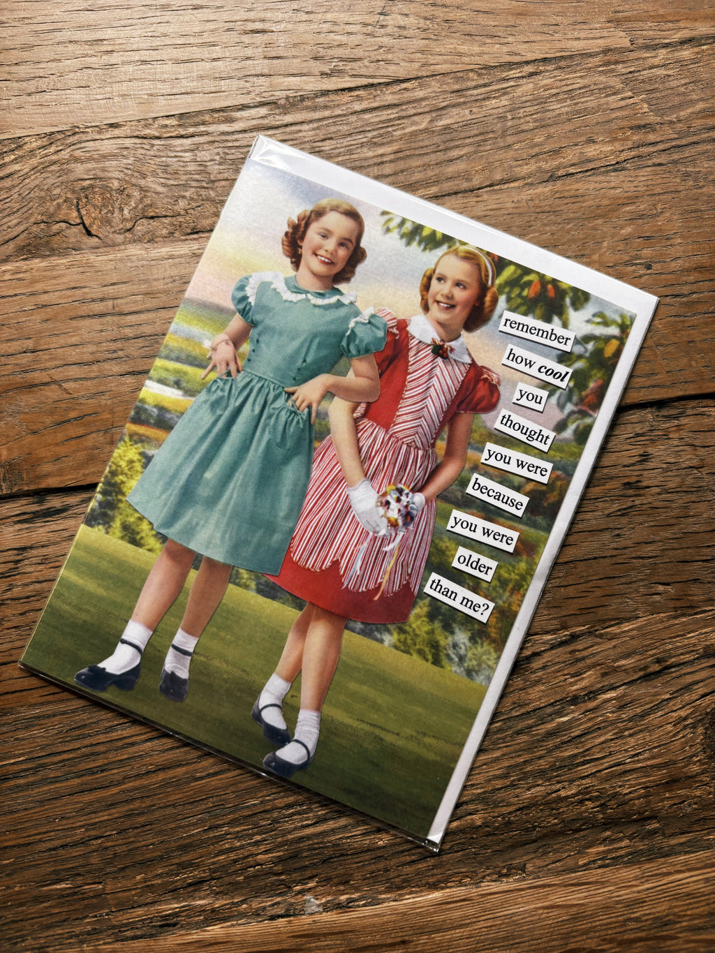 Anne Taintor Birthday Card- Older Than Me – citysupplyfayetteville