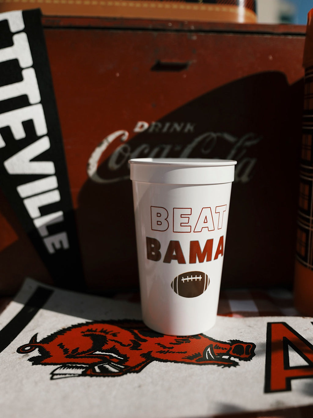 Beat Alabama Stadium Cups – citysupplyfayetteville